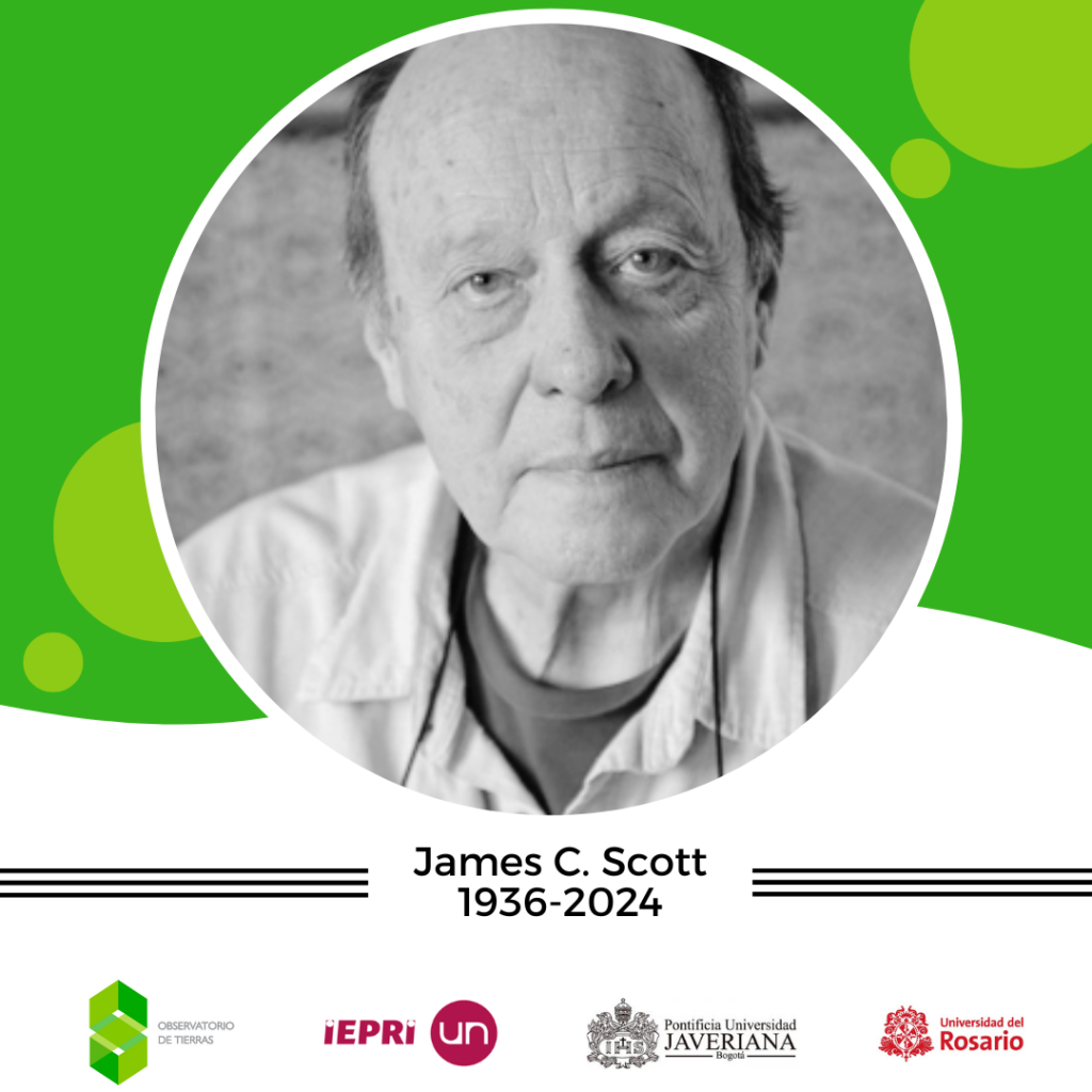 James C. Scott: el maestro y su legado | Blogs El Espectador